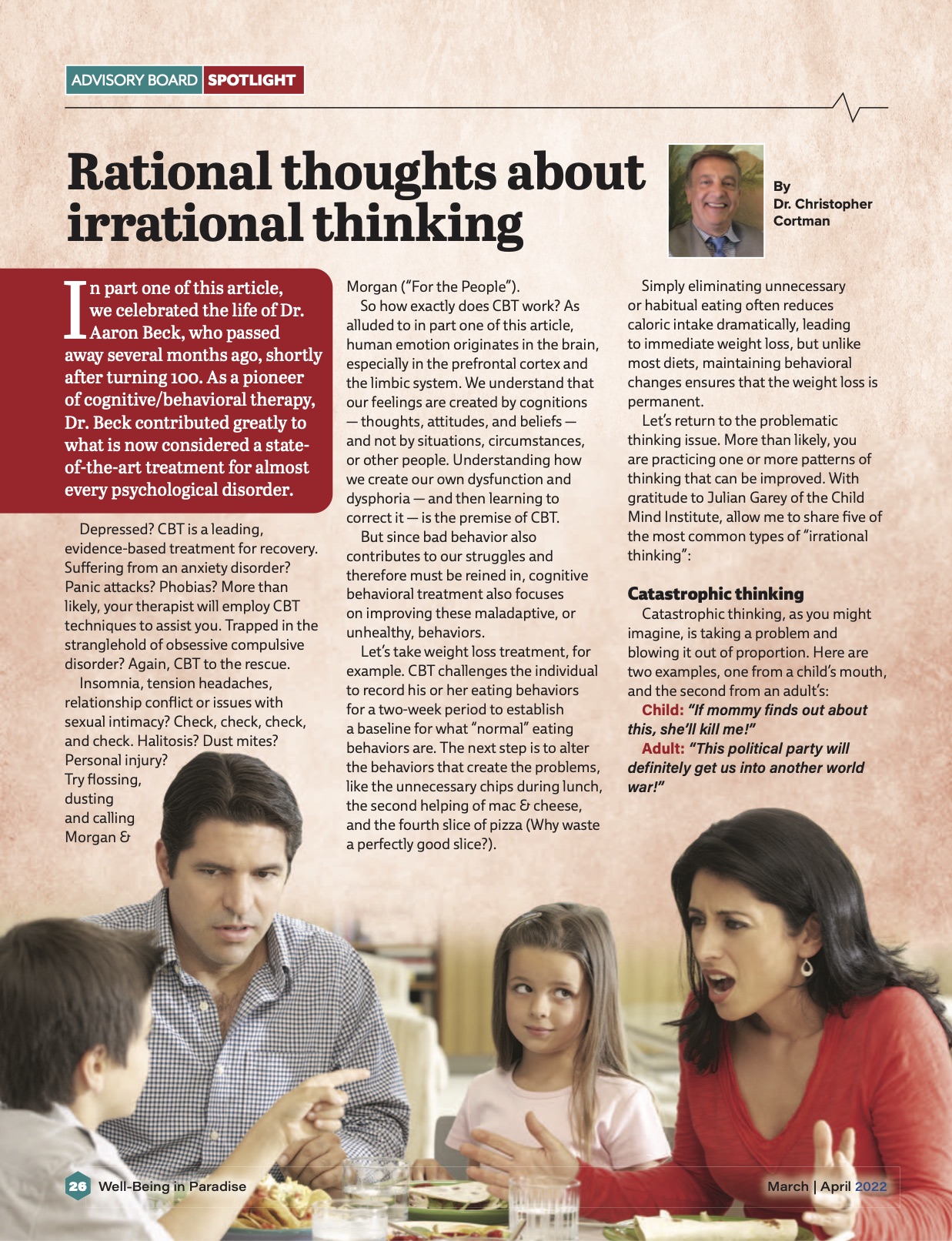 Rational Thoughts About Irrational Thinking | Dr. Cortman & Associates